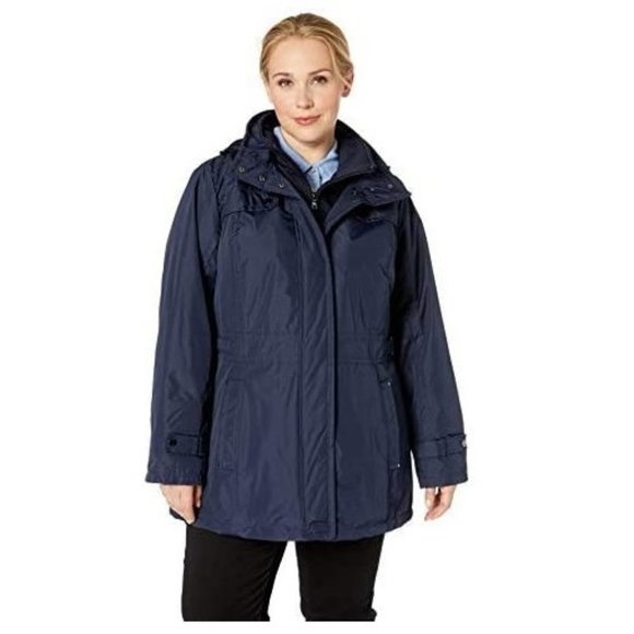Details | Jackets & Coats | Nwt Details Womens Plus Size Mixed Media ...